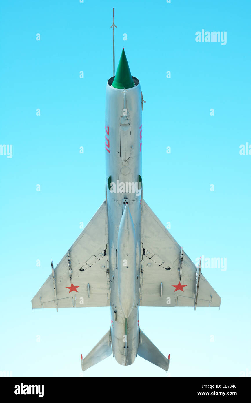 Old soviet jet fighter from the socialism red army Stock Photo - Alamy