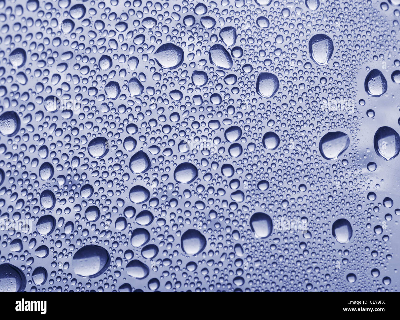 Water drops on glass Stock Photo - Alamy