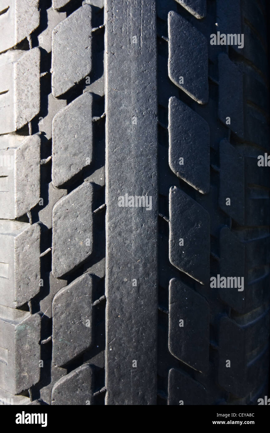 Texture of a real tire Stock Photo - Alamy