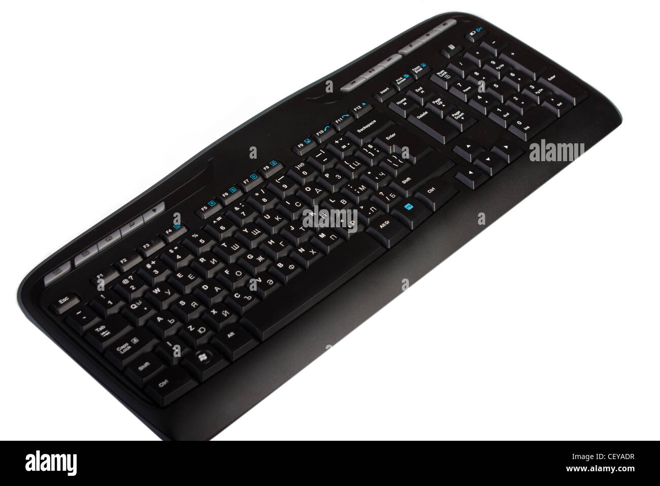 Keyboard focus on enter button Cut Out Stock Images & Pictures - Alamy