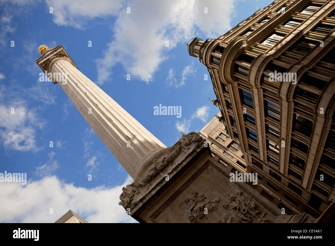 The monument london hi-res stock photography and images - Alamy
