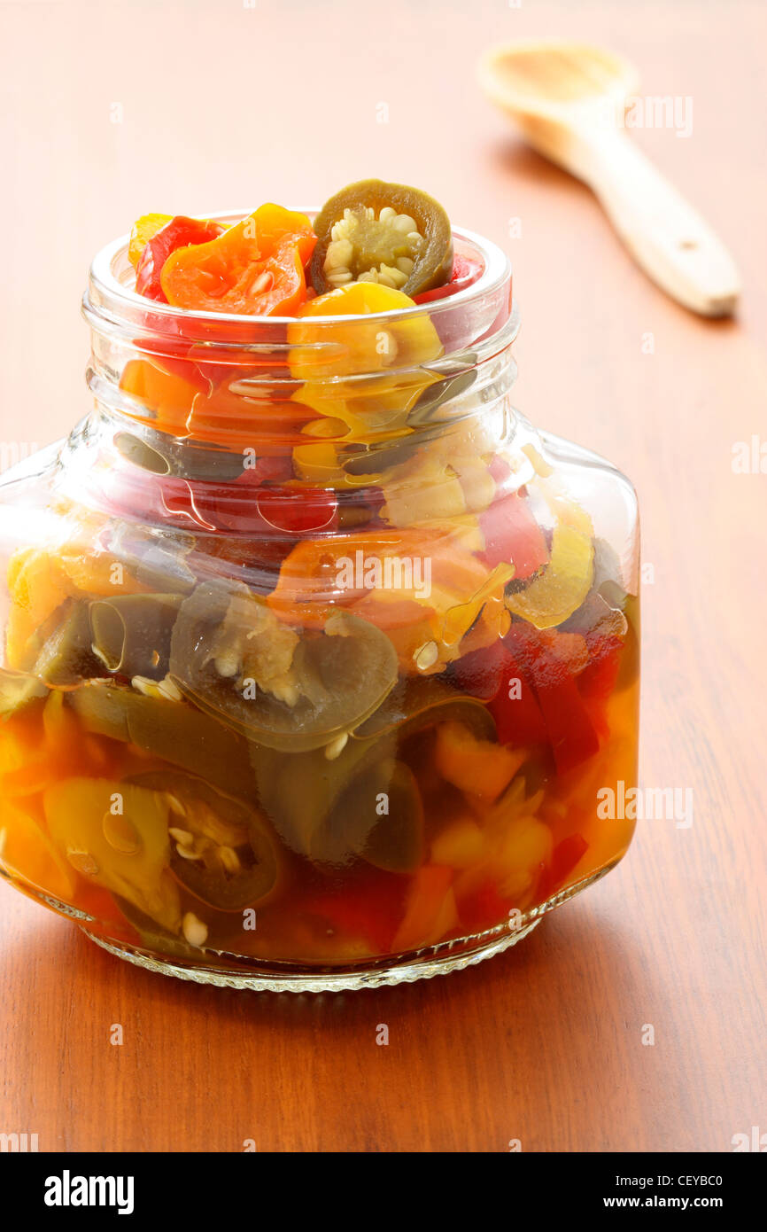delicious sliced pickled hot jalapenos, habaneros and chile de arbol peppers that will leave a ...