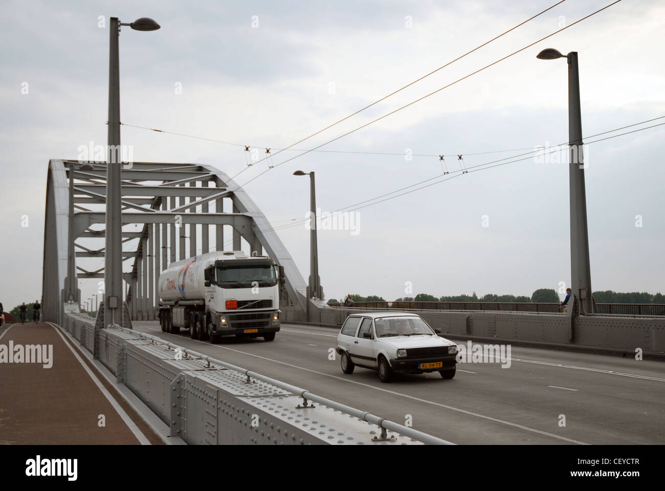 John Frost Bridge Arnhem Holland Stock Photo - Alamy