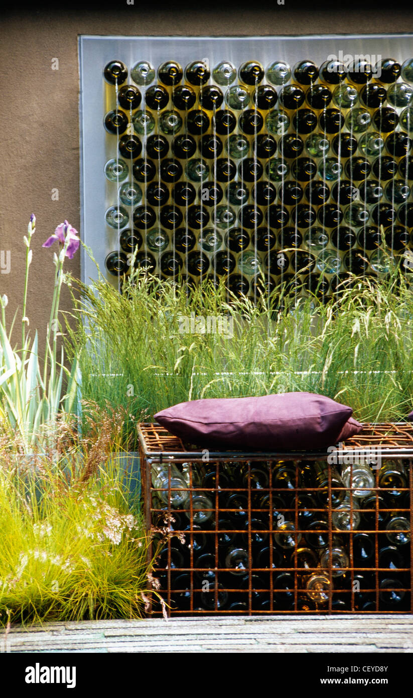 Art Recycled Material Water Feature From Trash To Treasure: Recycled