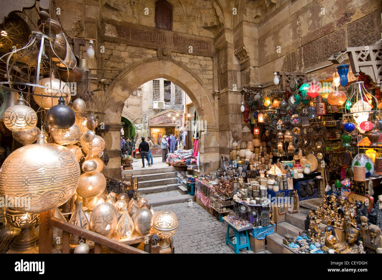Market Cairo Egypt Souvenirs Stock Photos & Market Cairo Egypt ...
