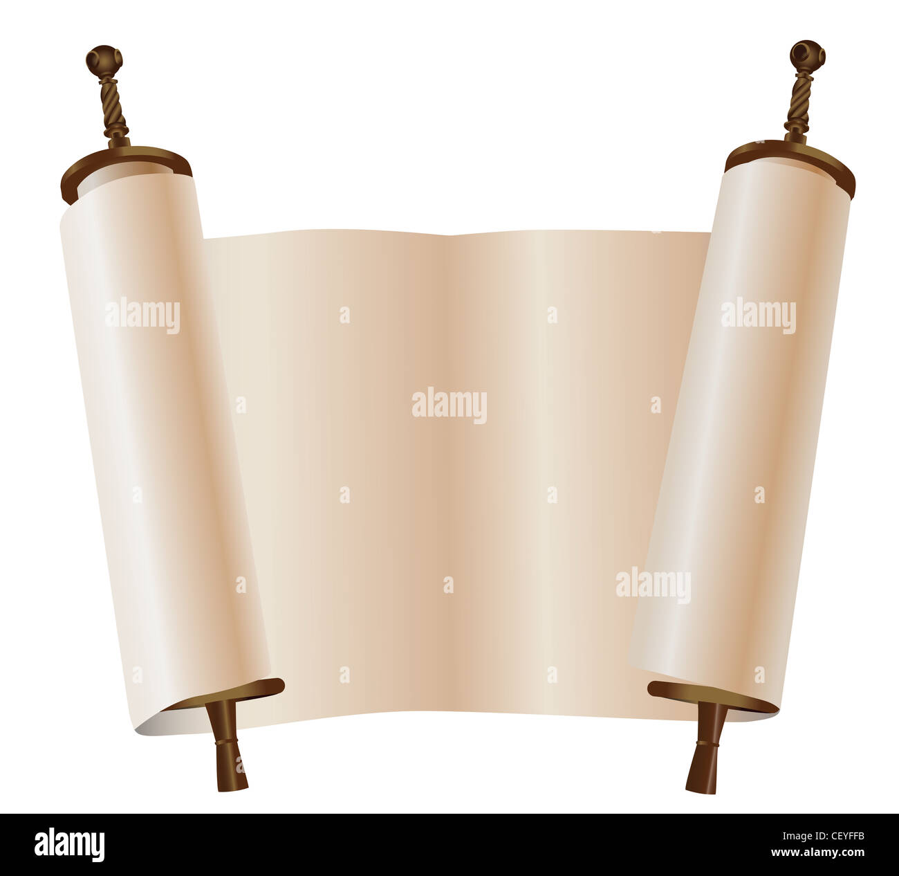 image of jewish ancient scrolls Stock Photo - Alamy