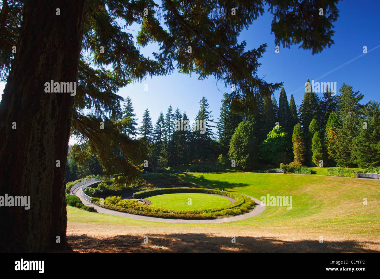 garden of solace in the oregon vietnam veterans memorial; portland ...
