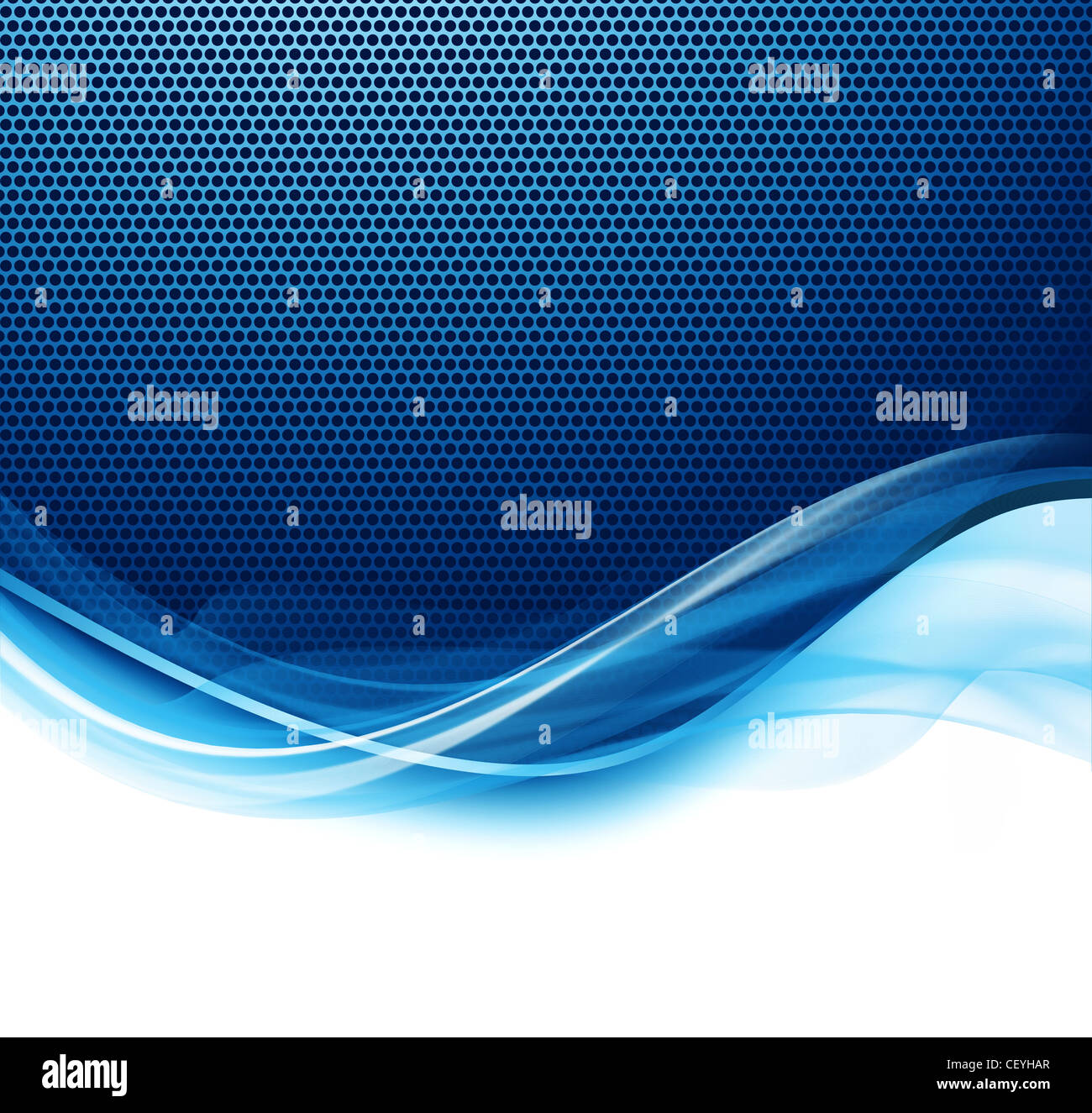 Abstract modern blue and white waved background Stock Photo - Alamy