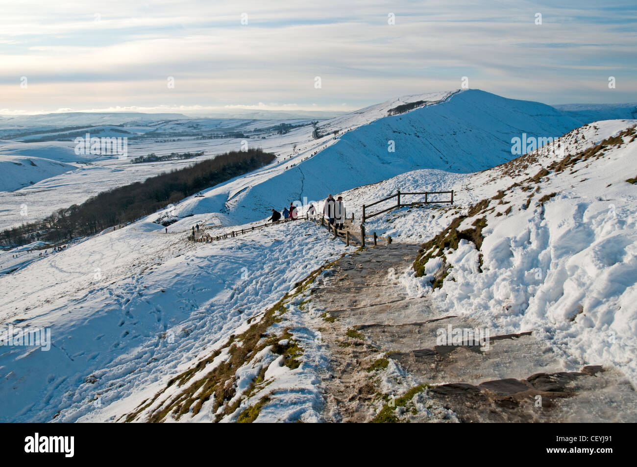 Mam tor footpath hi-res stock photography and images - Alamy