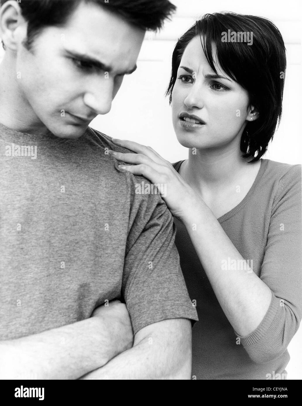 The problem vertical Black and White Stock Photos & Images - Alamy