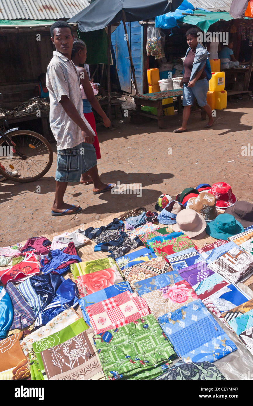 The market of Antalaha, eastern Madagascar Stock Photo - Alamy