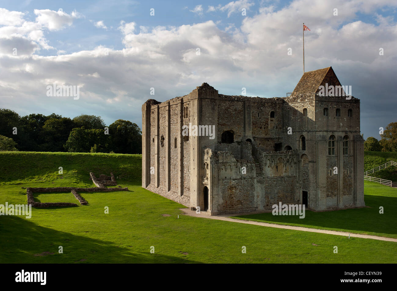castle rising norfolk england Stock Photo - Alamy