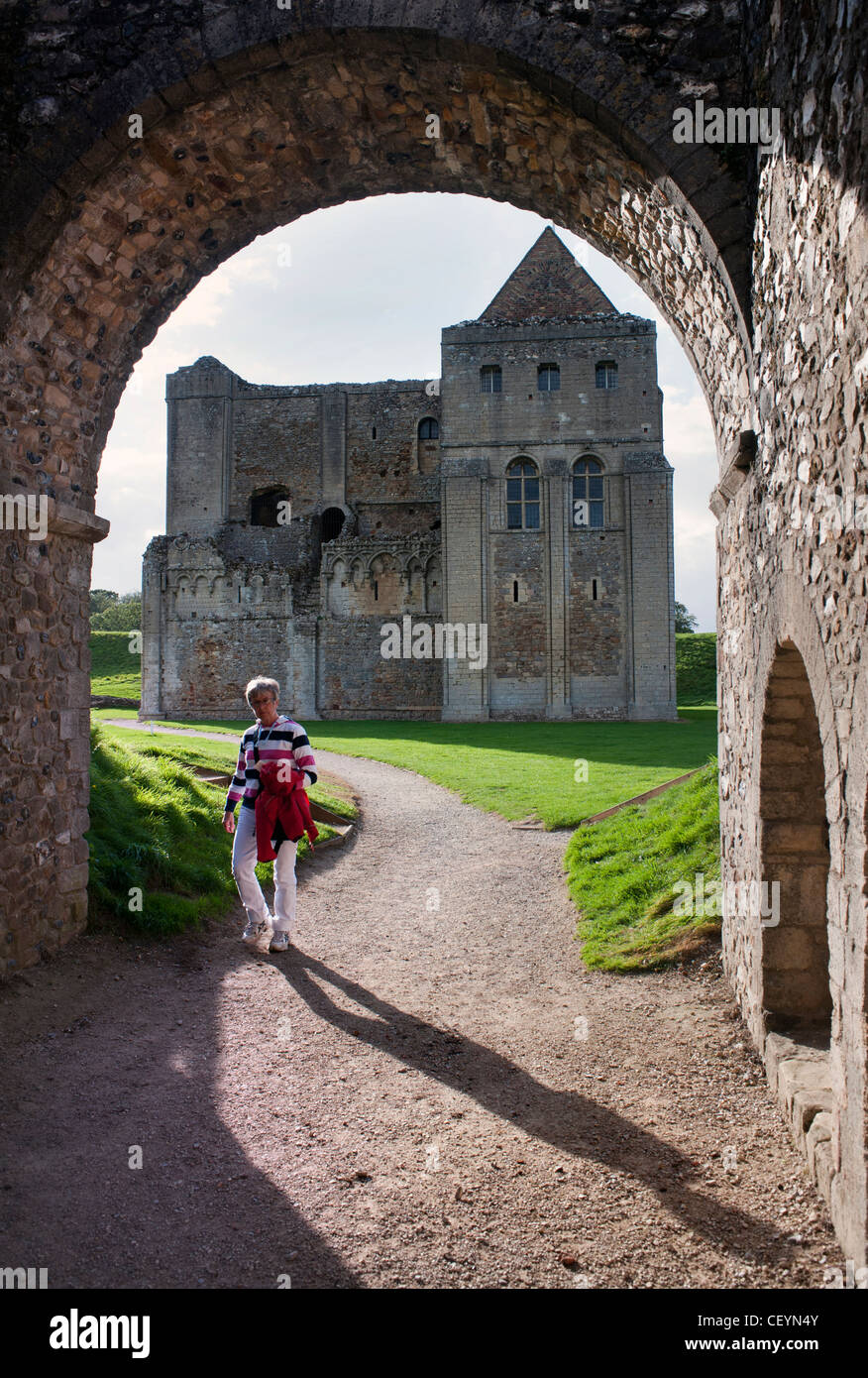 castle rising norfolk england Stock Photo - Alamy