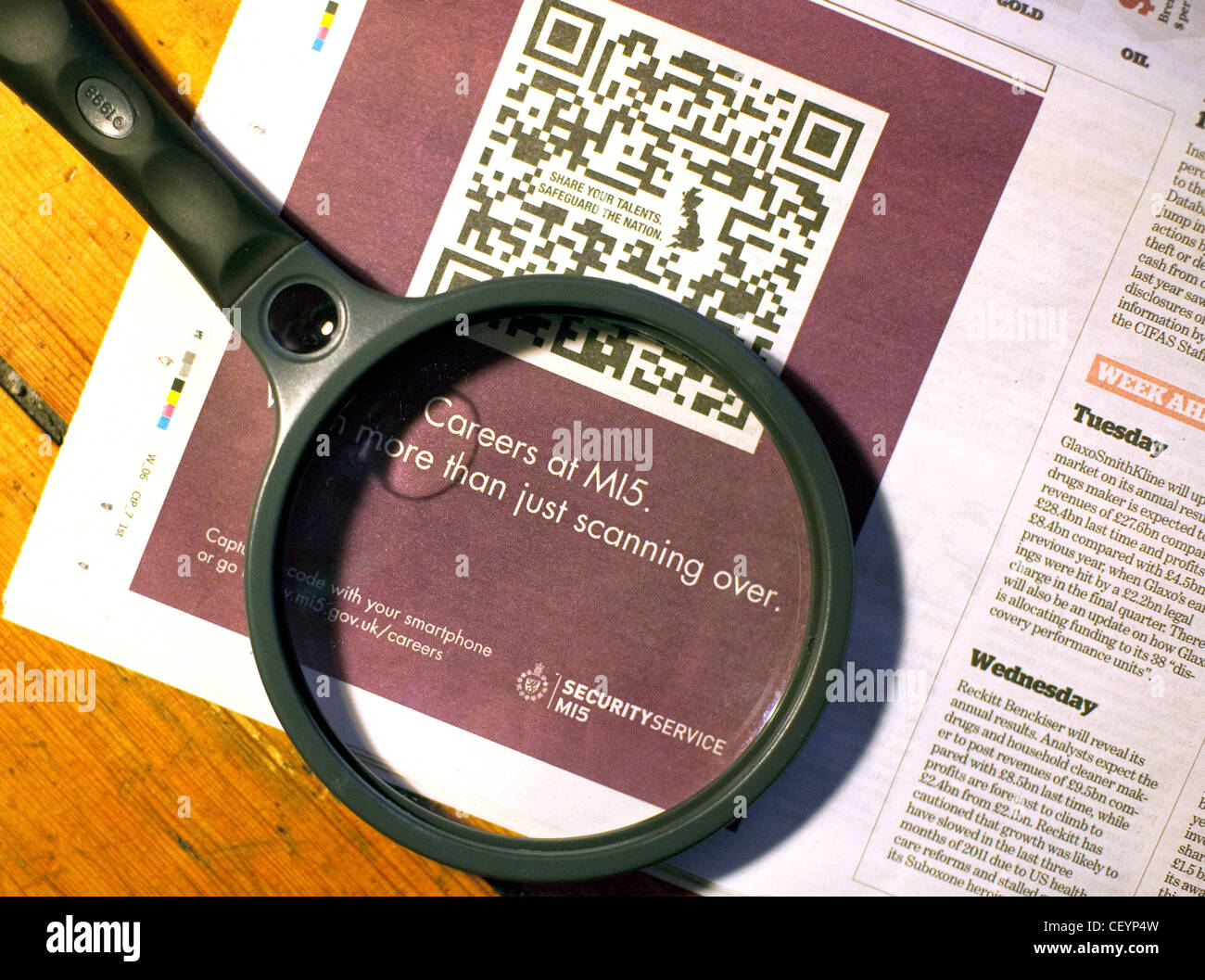 Job advert newspaper hi-res stock photography and images - Alamy