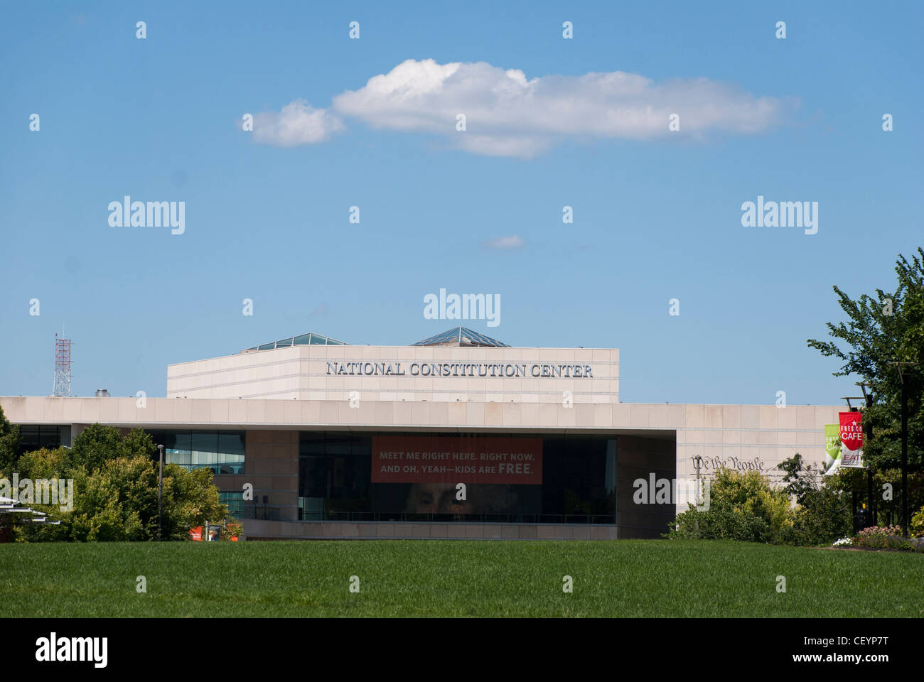 National Constitution Center, Philly Stock Photo - Alamy