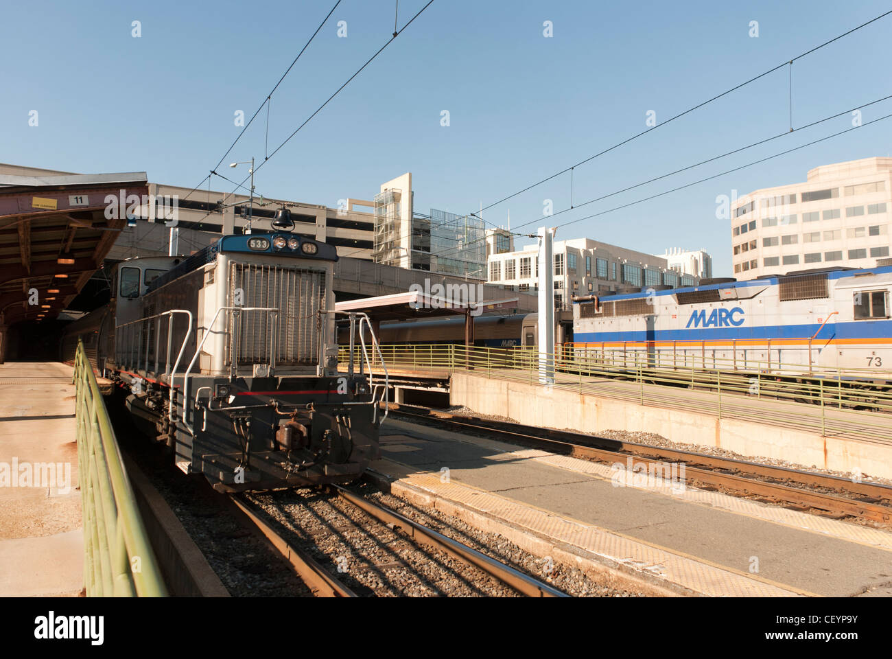 Amtrak at Washington Union Train Station Stock Photo - Alamy