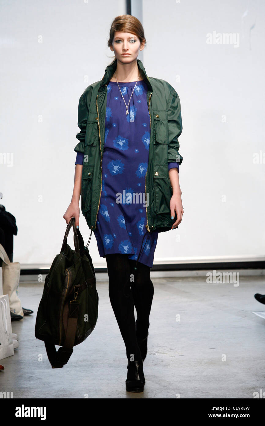 Karen Walker New York Ready to Wear Autumn Winter Model Suzanne Diaz ...