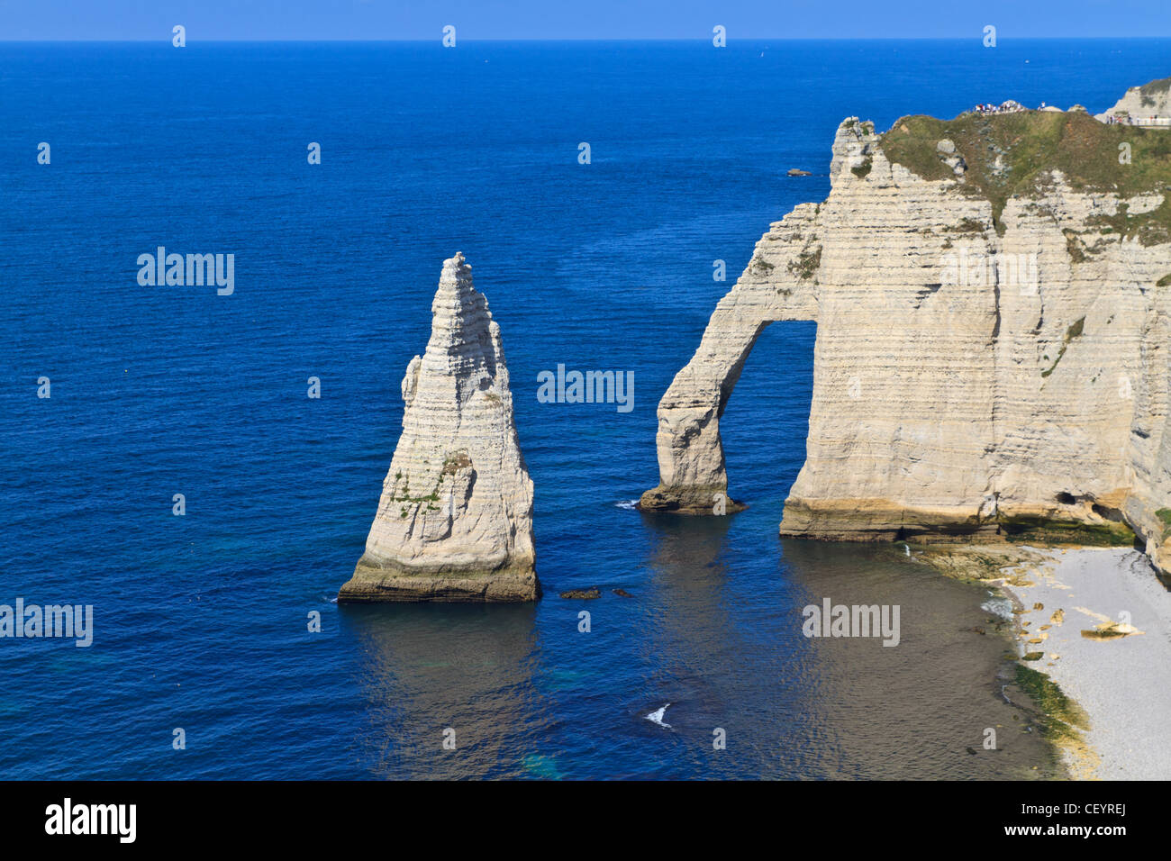 Cliffs of Etretat, Normandy, France Stock Photo - Alamy