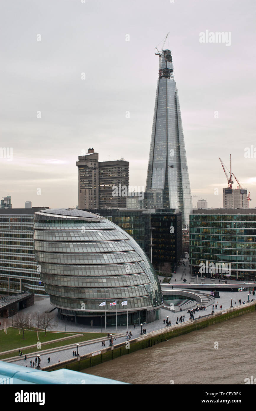 The shard under construction hi-res stock photography and images - Alamy
