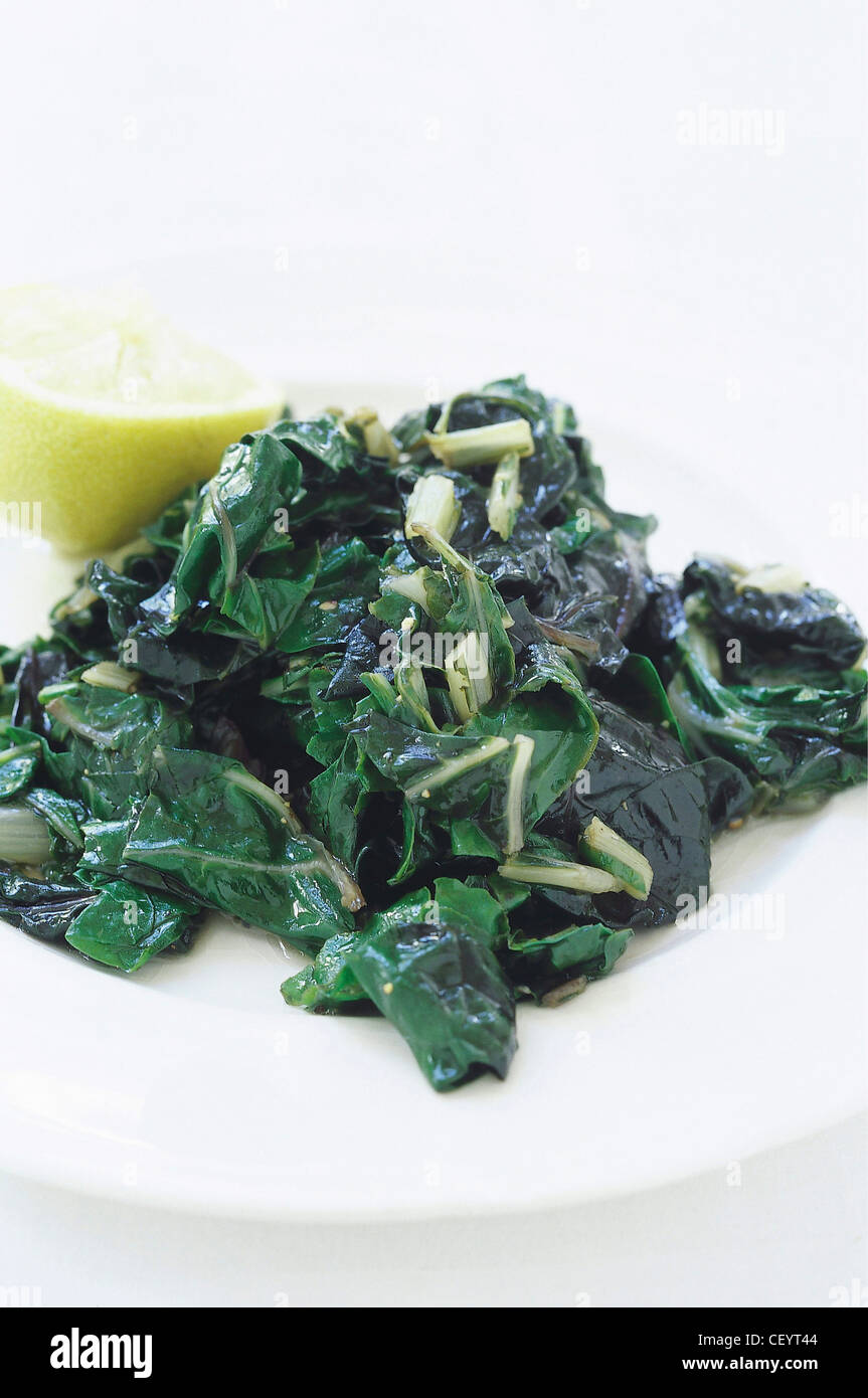 Spinach olive oil and lemon juice Superispinach Spinach is green ...