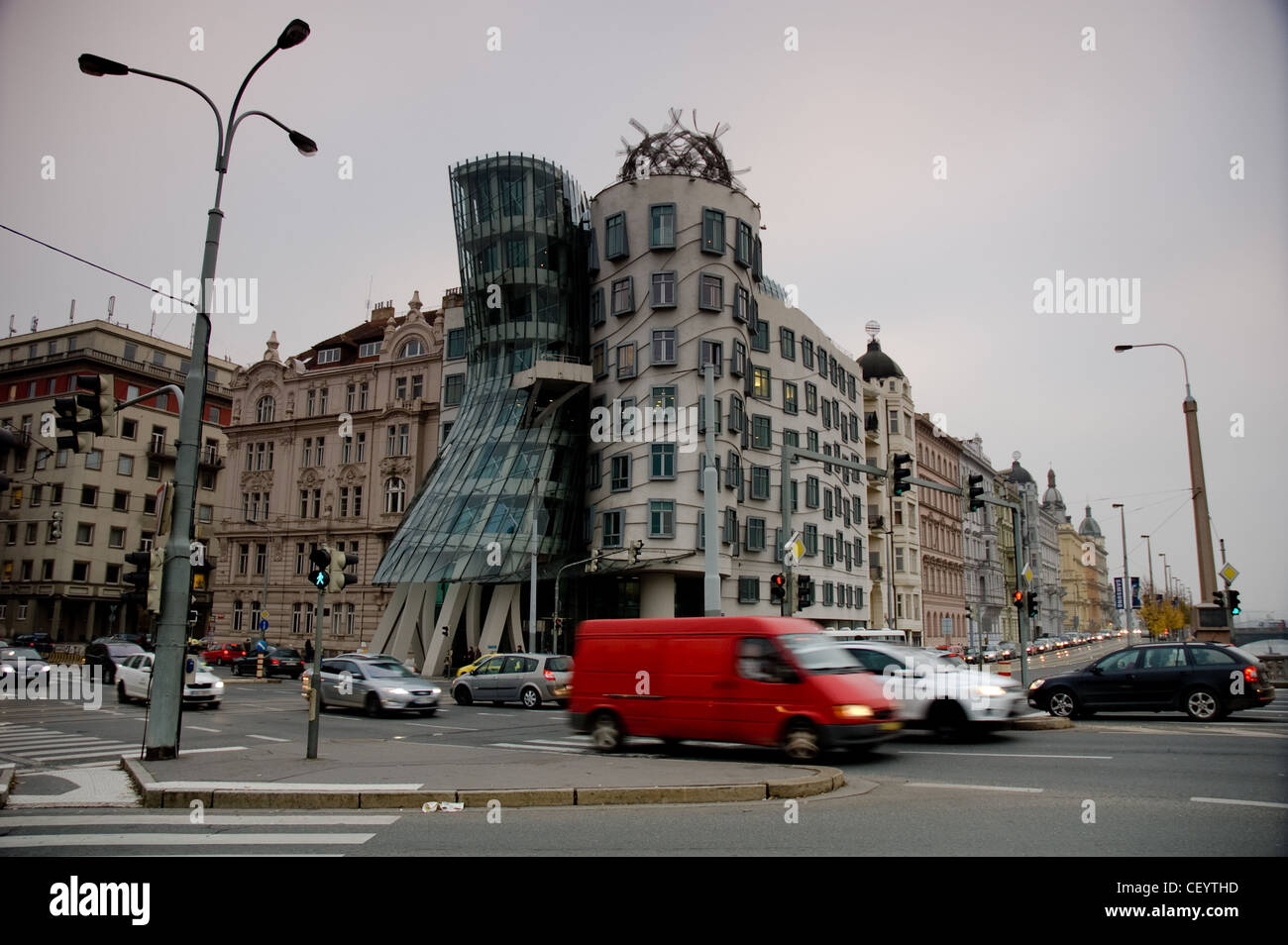 Dancing House in Prague Stock Photo - Alamy