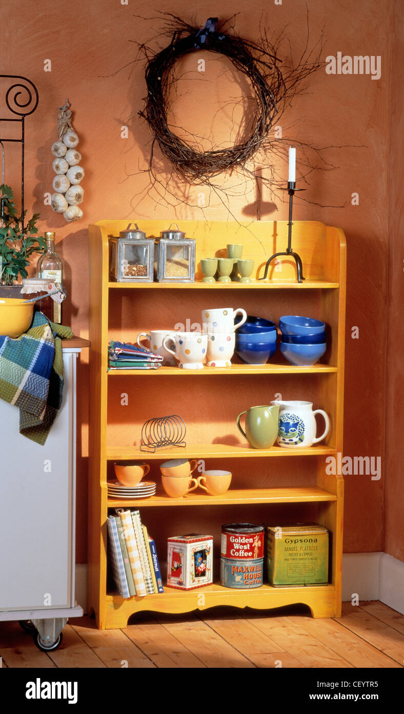 Renovating furniture, flea market finds: an old unit of shelves was ...