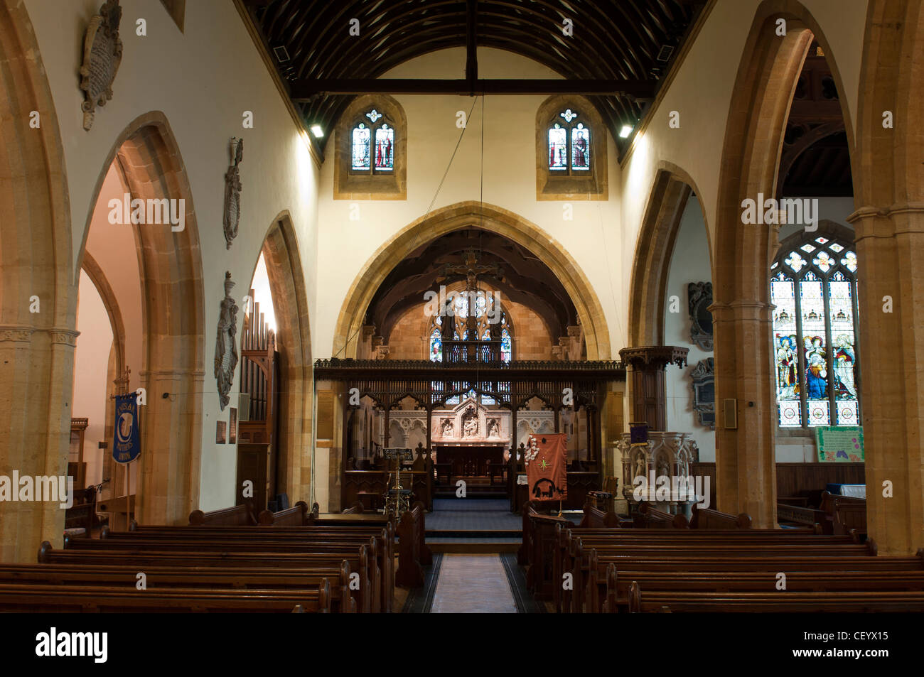 Evesham church hi-res stock photography and images - Alamy
