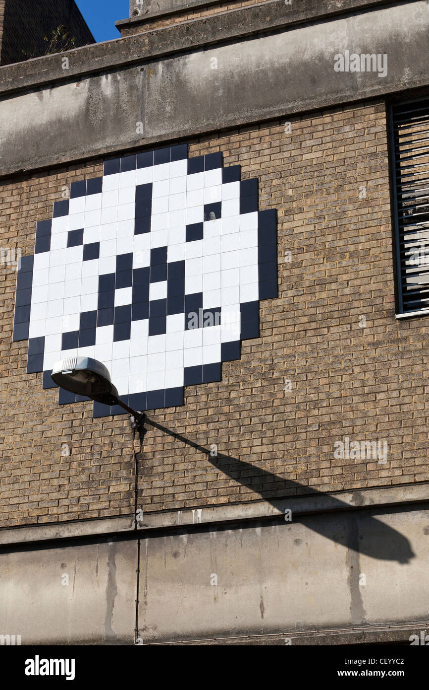 Space Invader Street Art Street Artist Invader Has Launched New