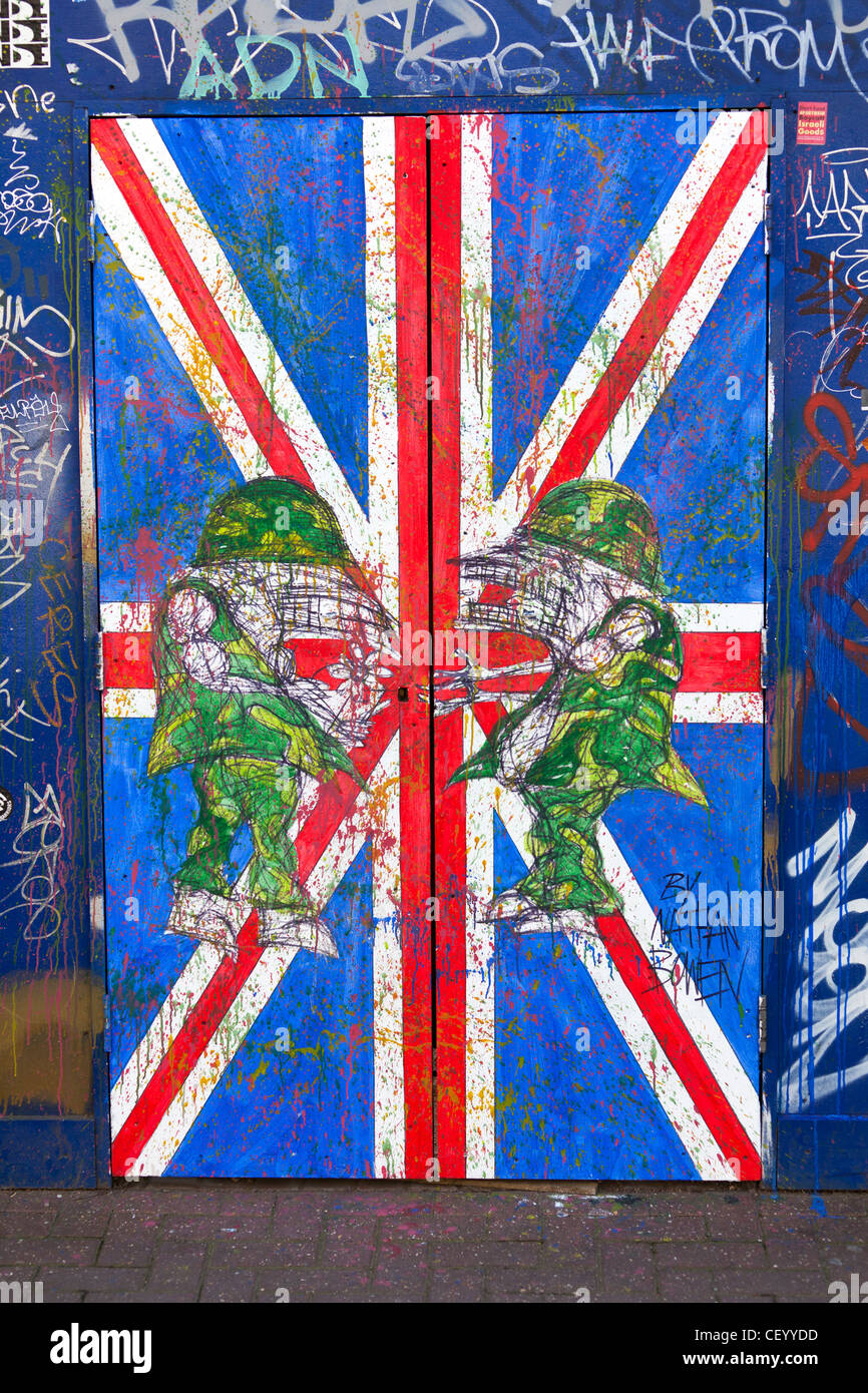 Street Art by Nathan Bowen, Sclater Street, near Brick Lane, London, UK ...