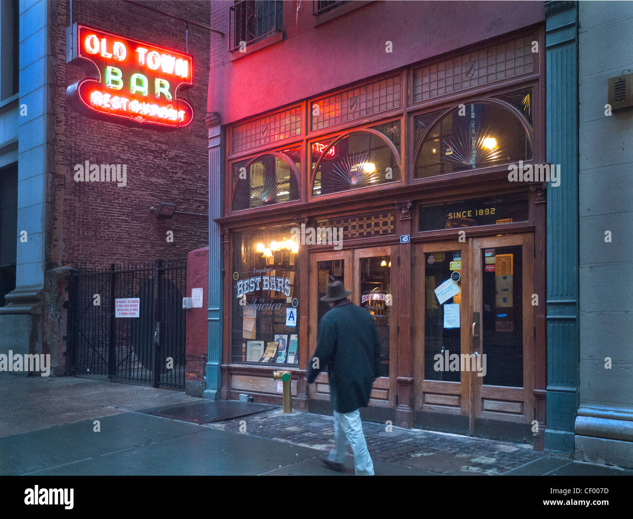 Old Town Bar Restaurant Stock Photo - Alamy