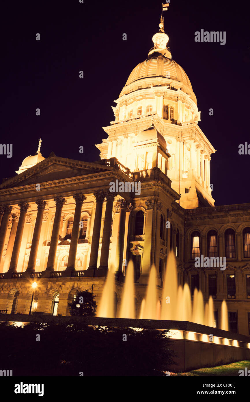 State Capitol Building in Springfield Stock Photo - Alamy