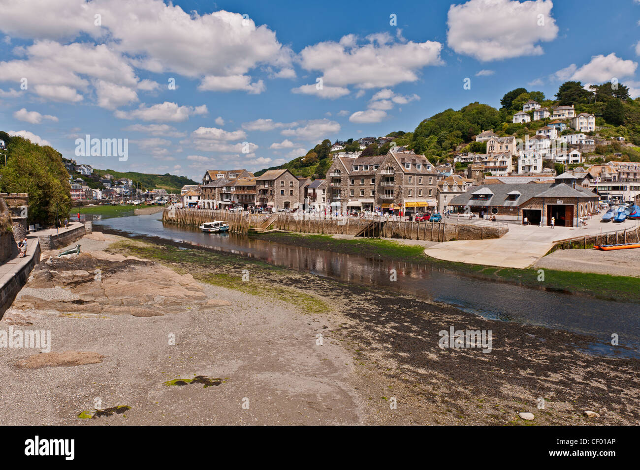 Looe, Looe Harbour, Cornwall, Great Britain, UK Stock Photo - Alamy