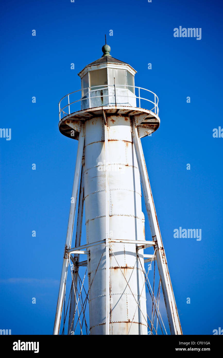 Boca Grande Entrance Rear Range Lighthouse Stock Photo - Alamy