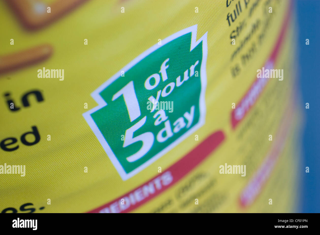 UK nutrition label highlights “1 of your 5 a day” message on canned ...