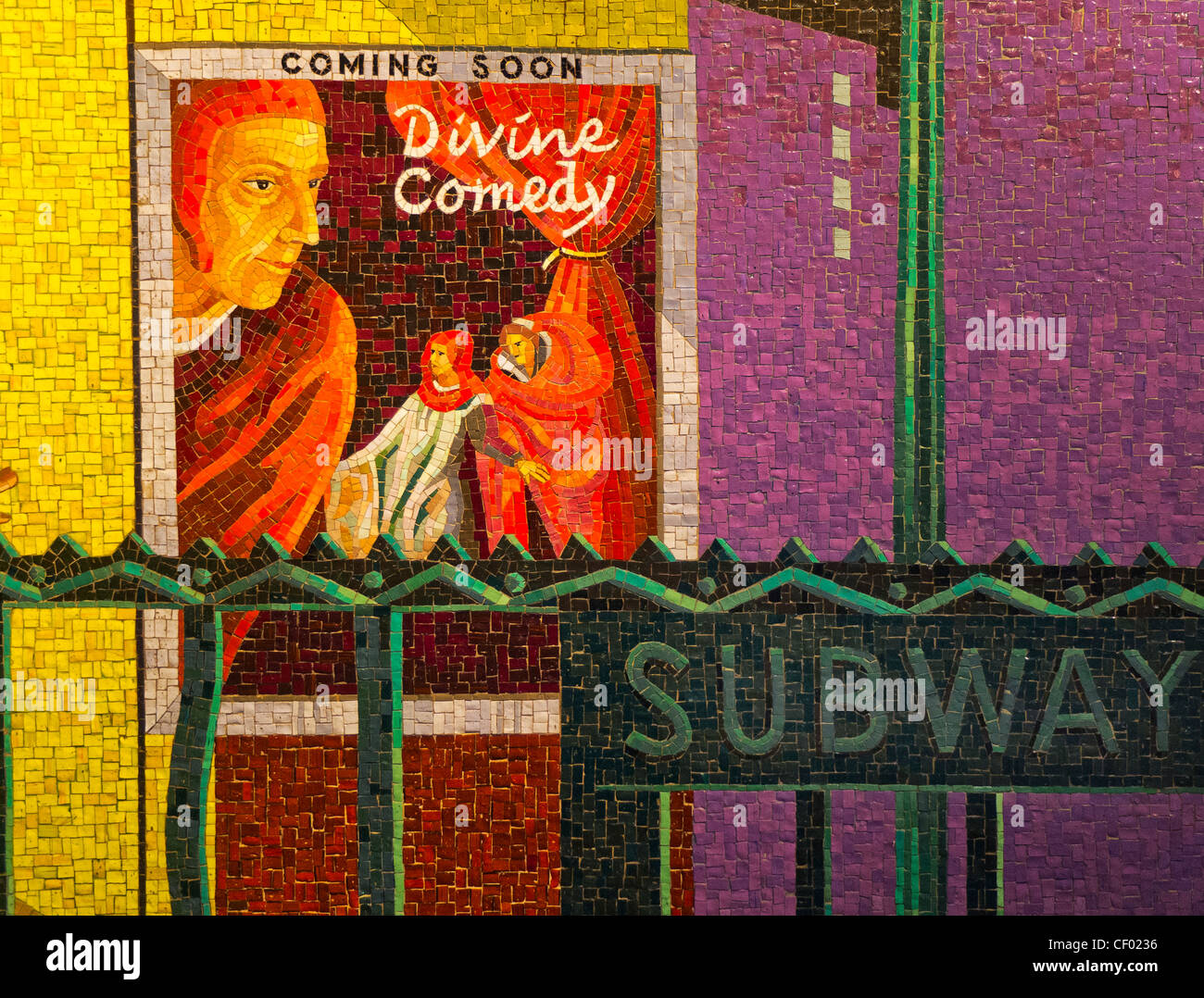 murals in Grand central subway station in NYC Stock Photo - Alamy