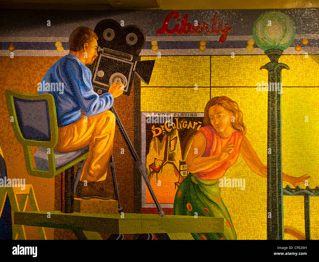 murals in Grand central subway station in NYC Stock Photo - Alamy