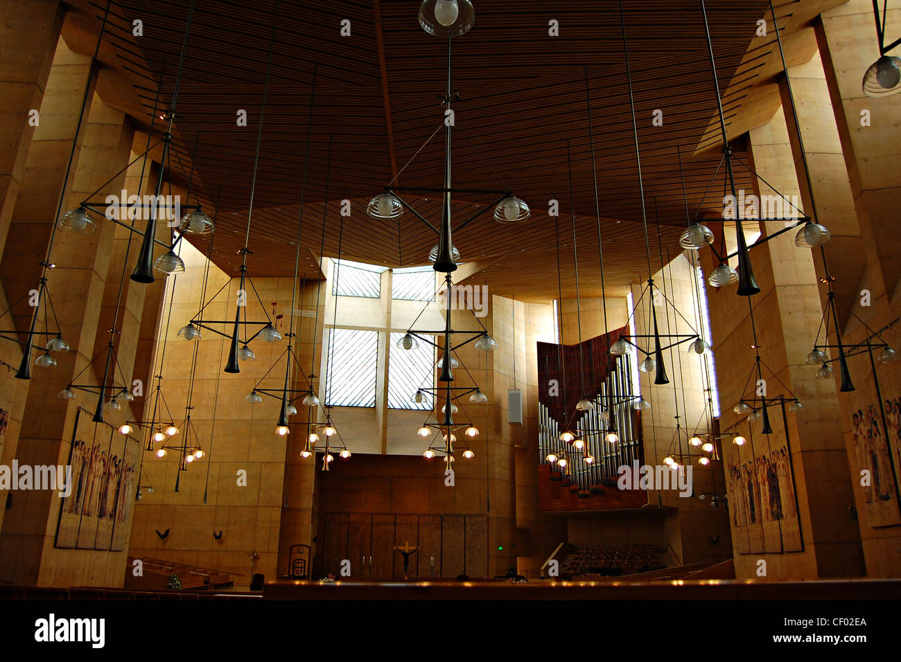 Our lady cathedral los angeles interior hi-res stock photography and ...