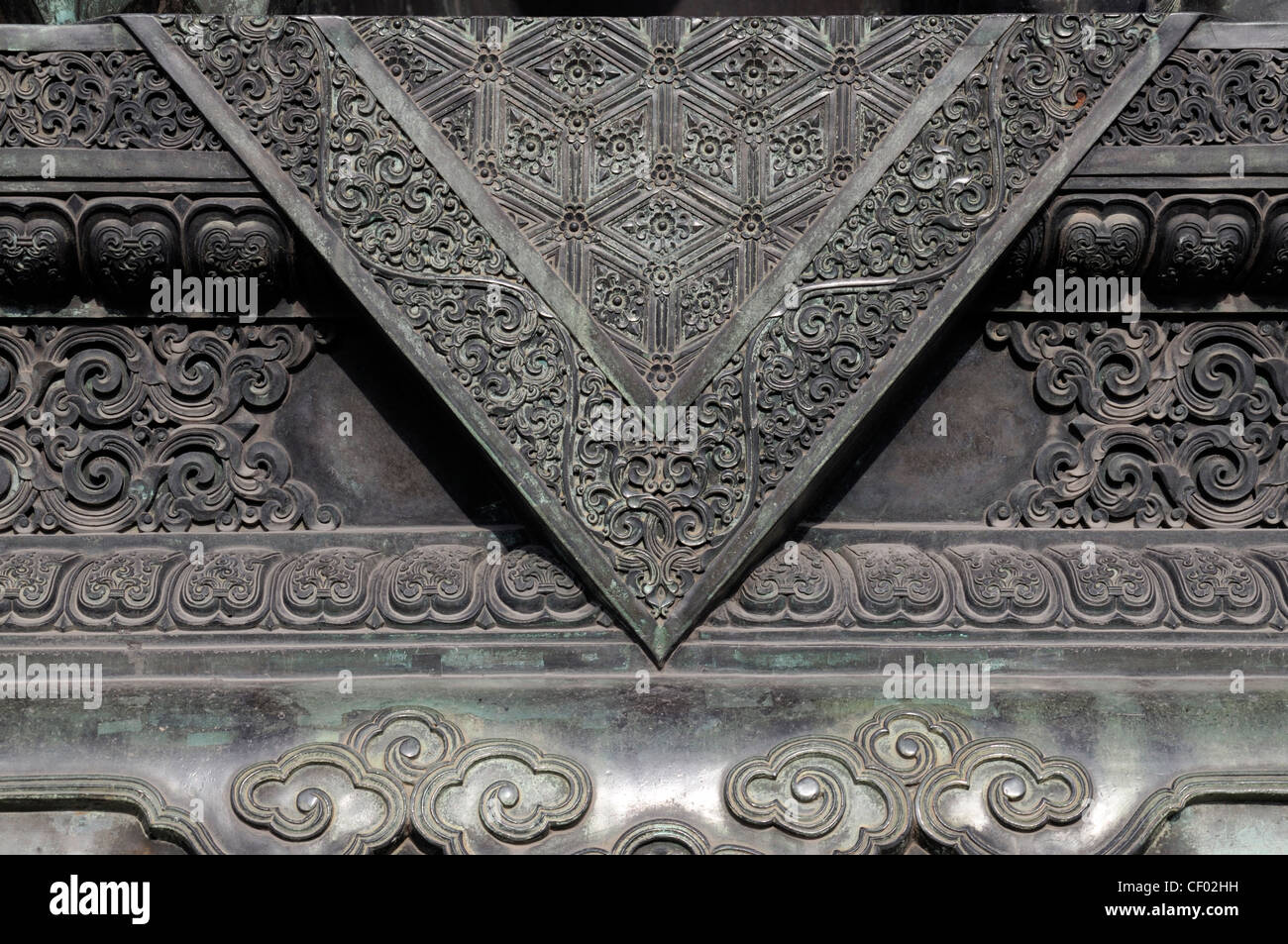 bronze lantern detail intricate intricately detail detailed metal work ...