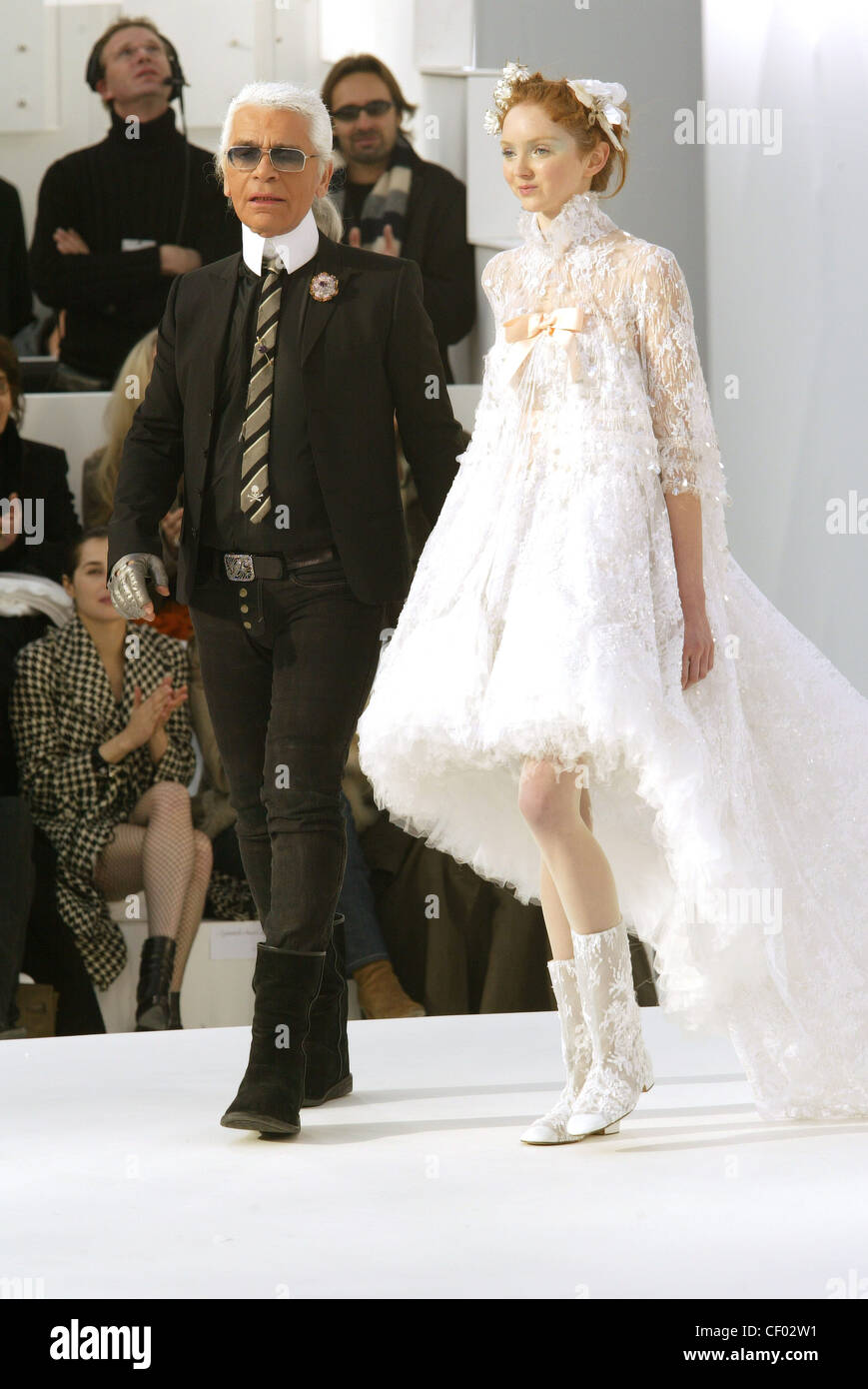 Haute Couture Chanel Spring Summer Paris British model Lily Cole ...