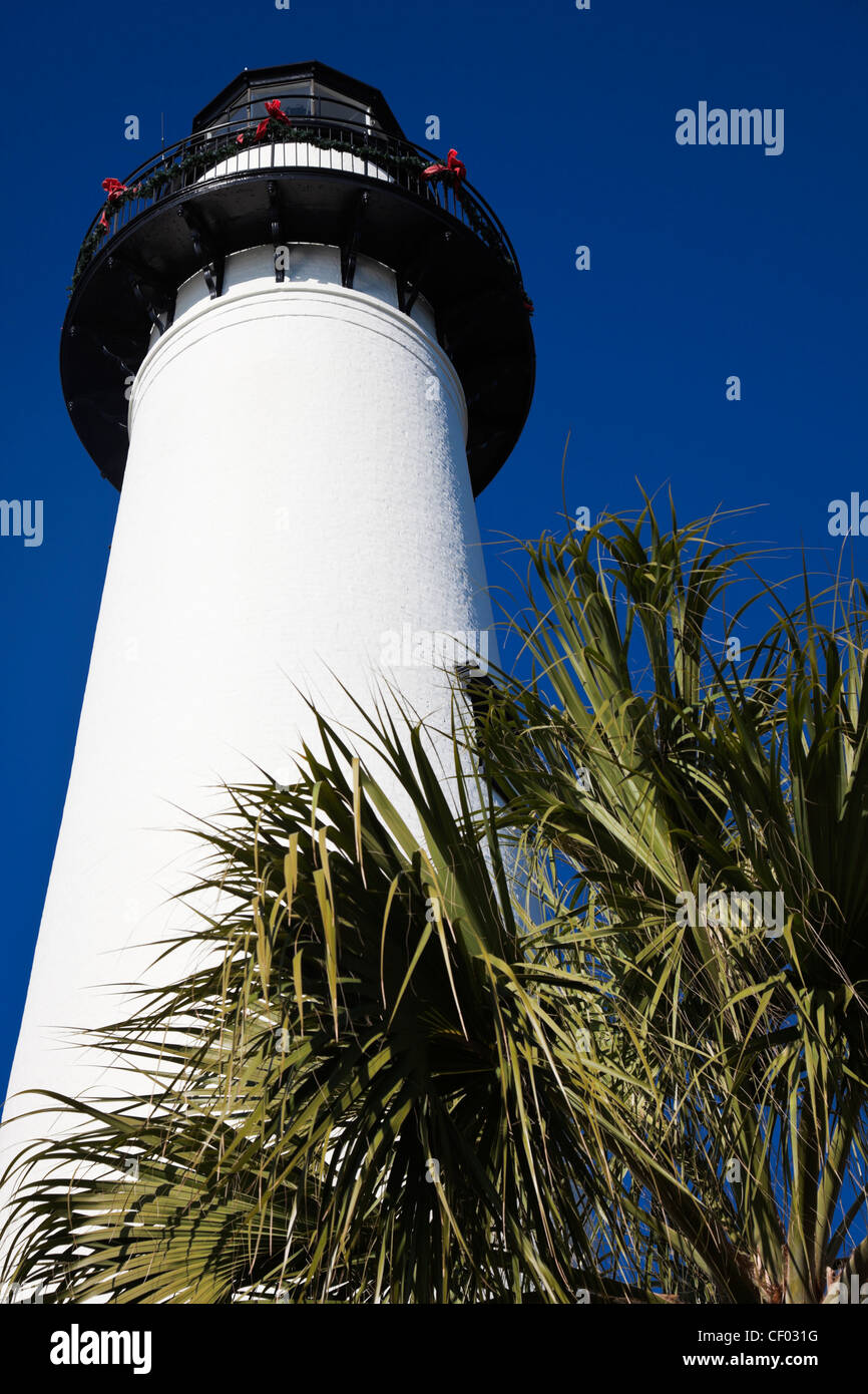 Saint Simons Lighthouse in Georgia, USA Stock Photo - Alamy
