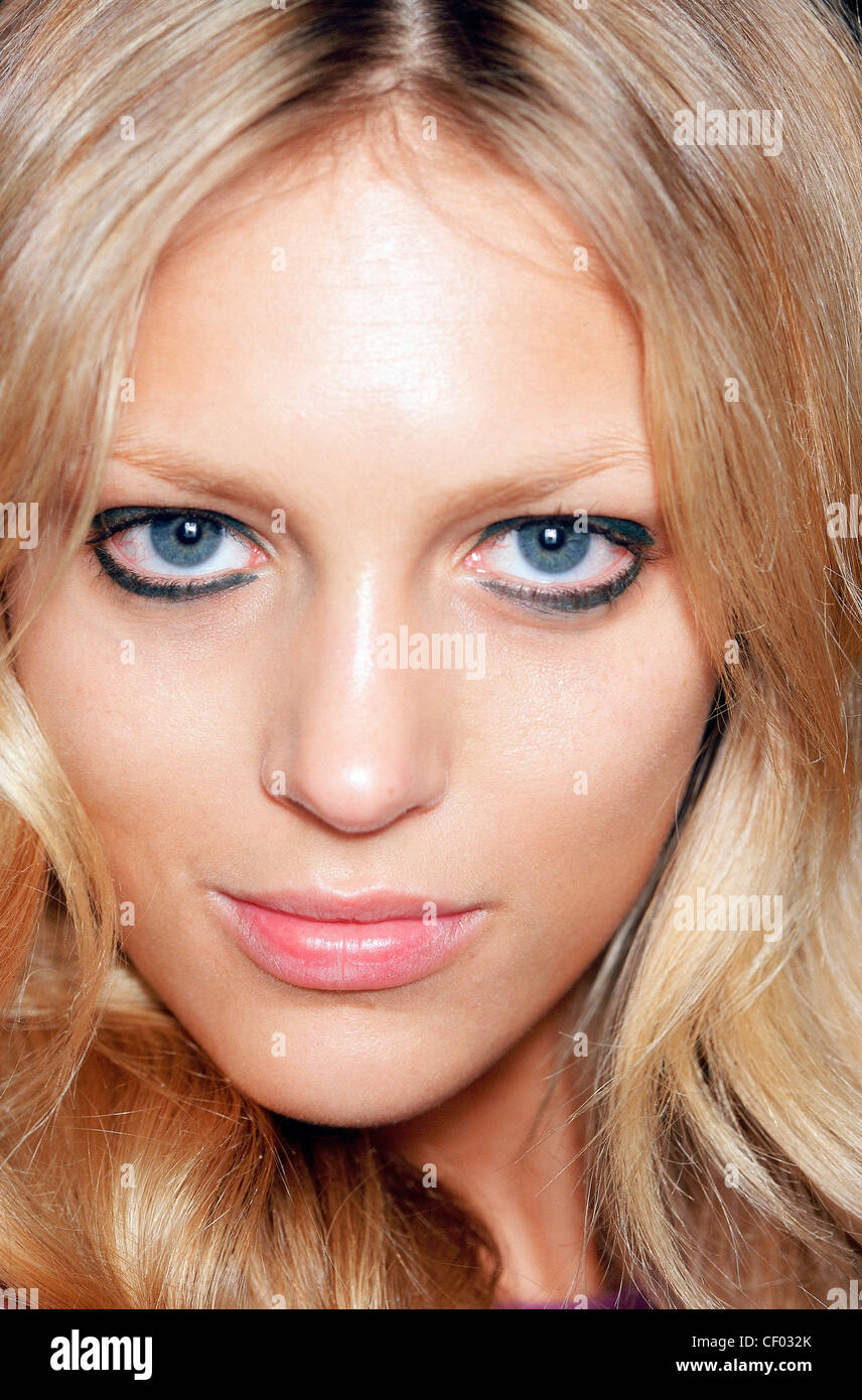 Roberto Cavalli Backstage Milan Ready to Wear Autumn Winter Close up of ...