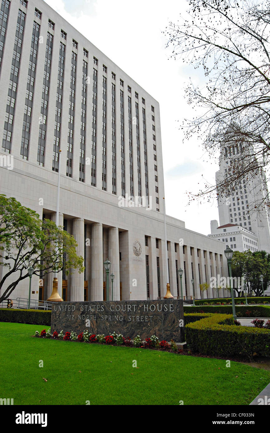 United states courthouse los angeles hi-res stock photography and ...