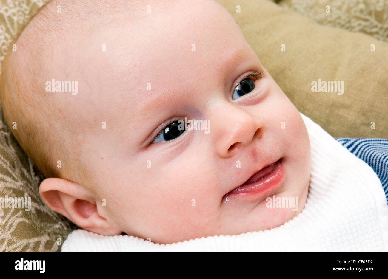 Close up smiling babys hi-res stock photography and images - Alamy