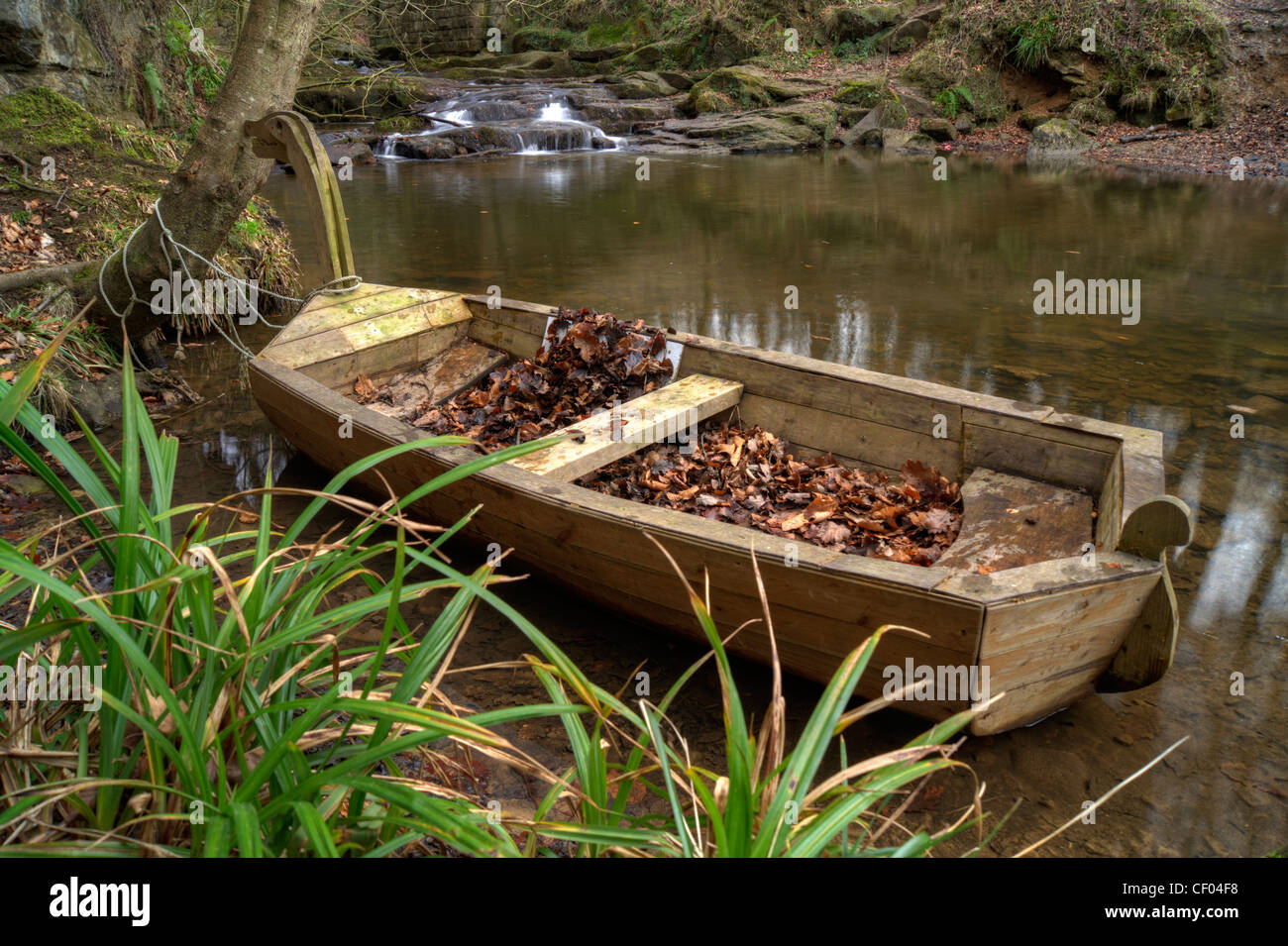 Littlebeck Falling Foss, North Yorkshire Stock Photo - Alamy