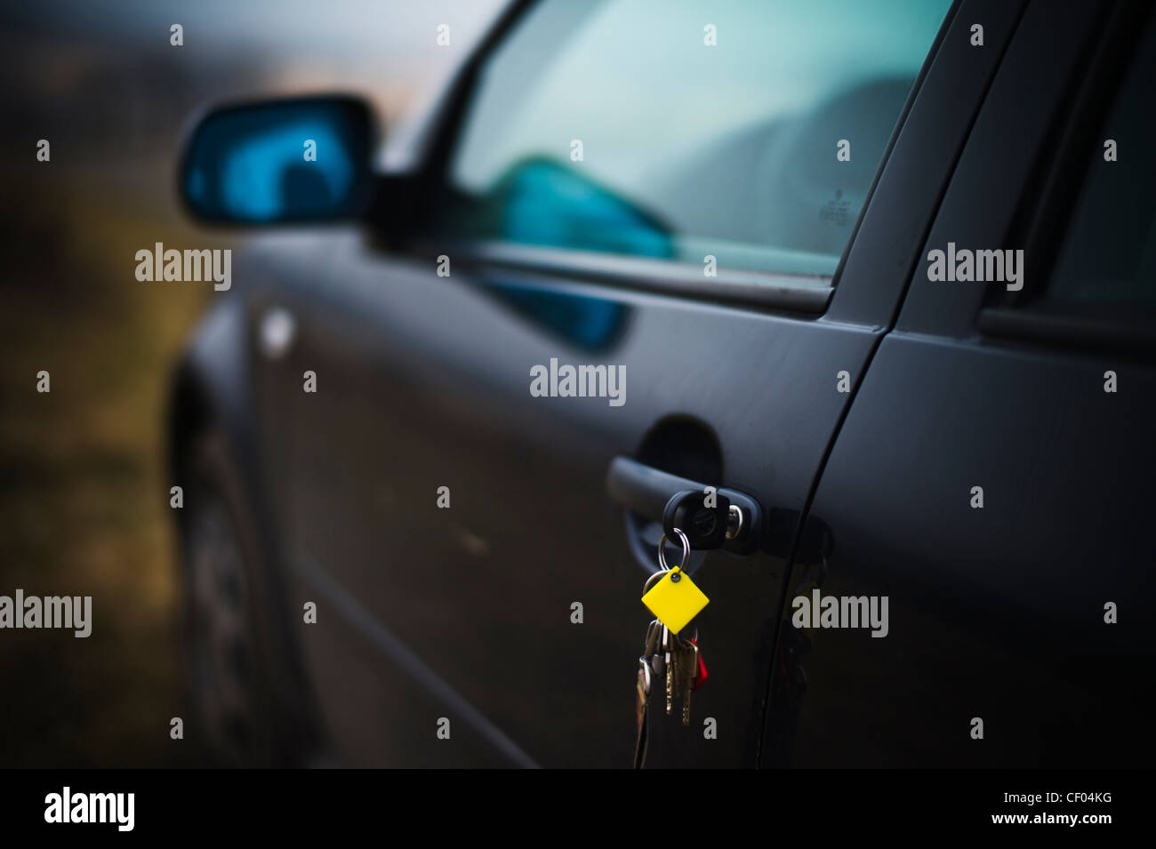 Left keys in car hi-res stock photography and images - Alamy