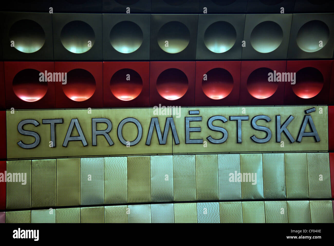 Staromestska station hi-res stock photography and images - Alamy