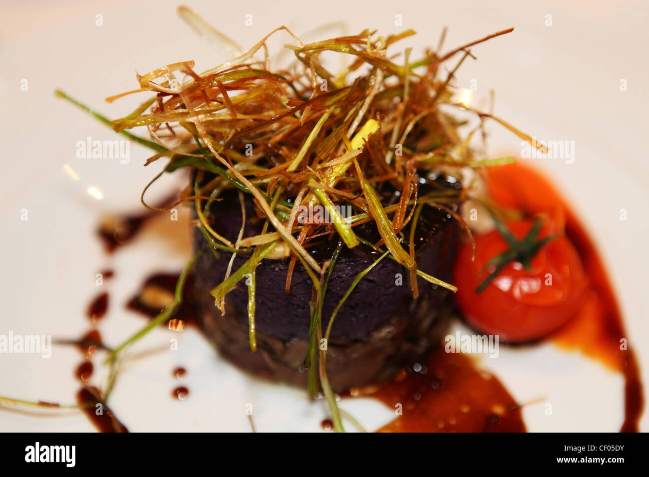 Confit of duck is served as a main course Stock Photo - Alamy