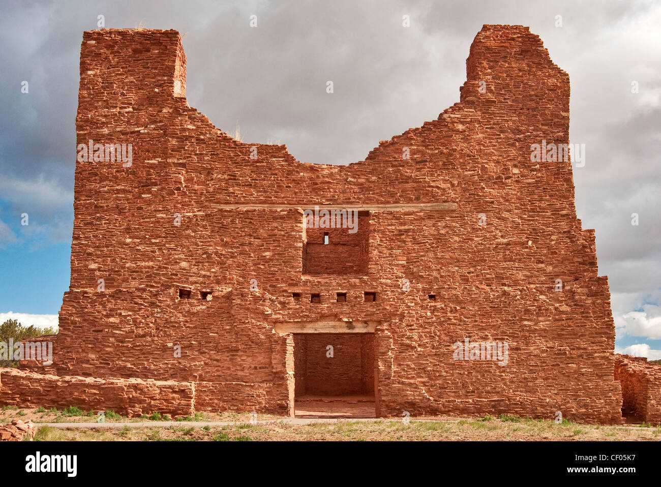 Church at Quarai Ruins, Salinas Pueblo Missions National Monument, New ...