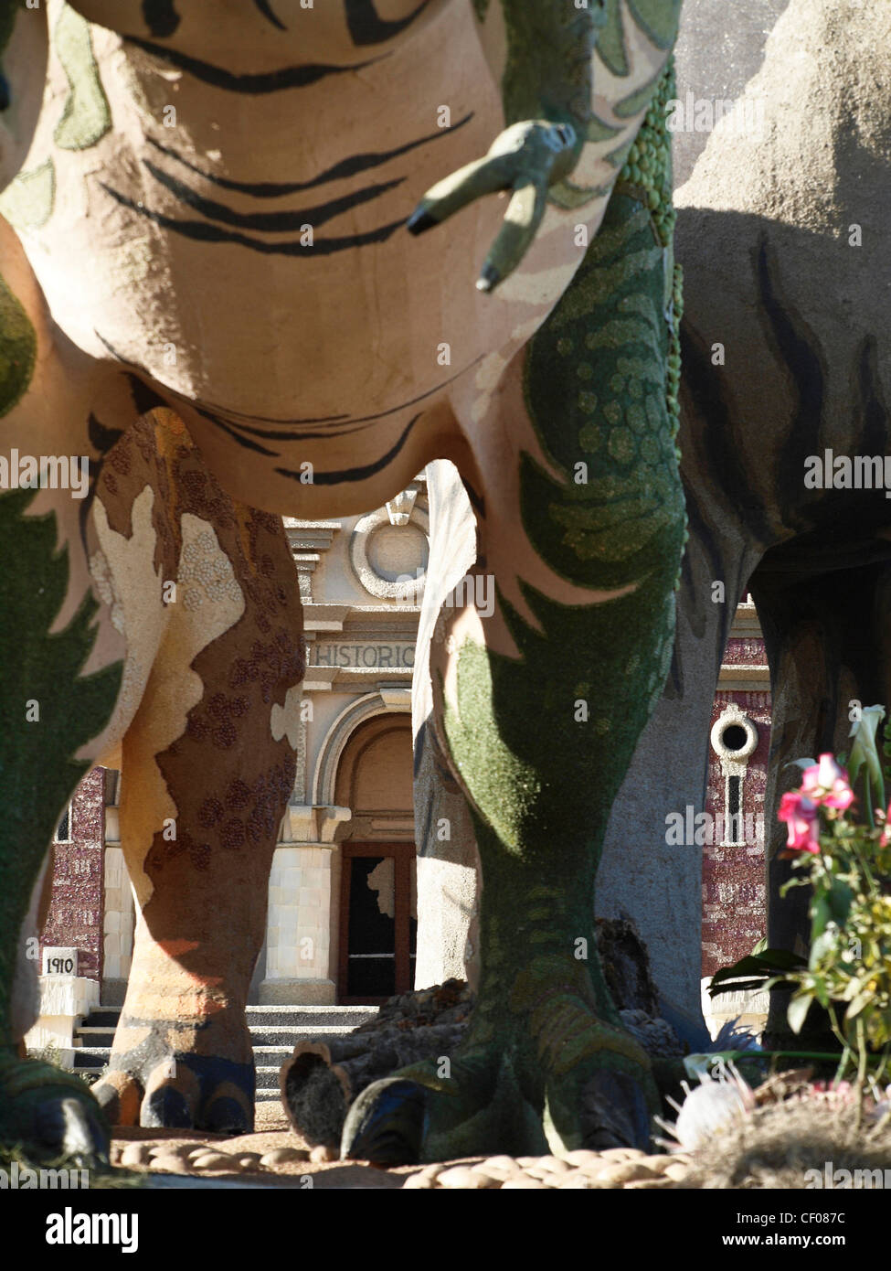 2012 Rose Parade static float display detail. Float sponsored by the ...