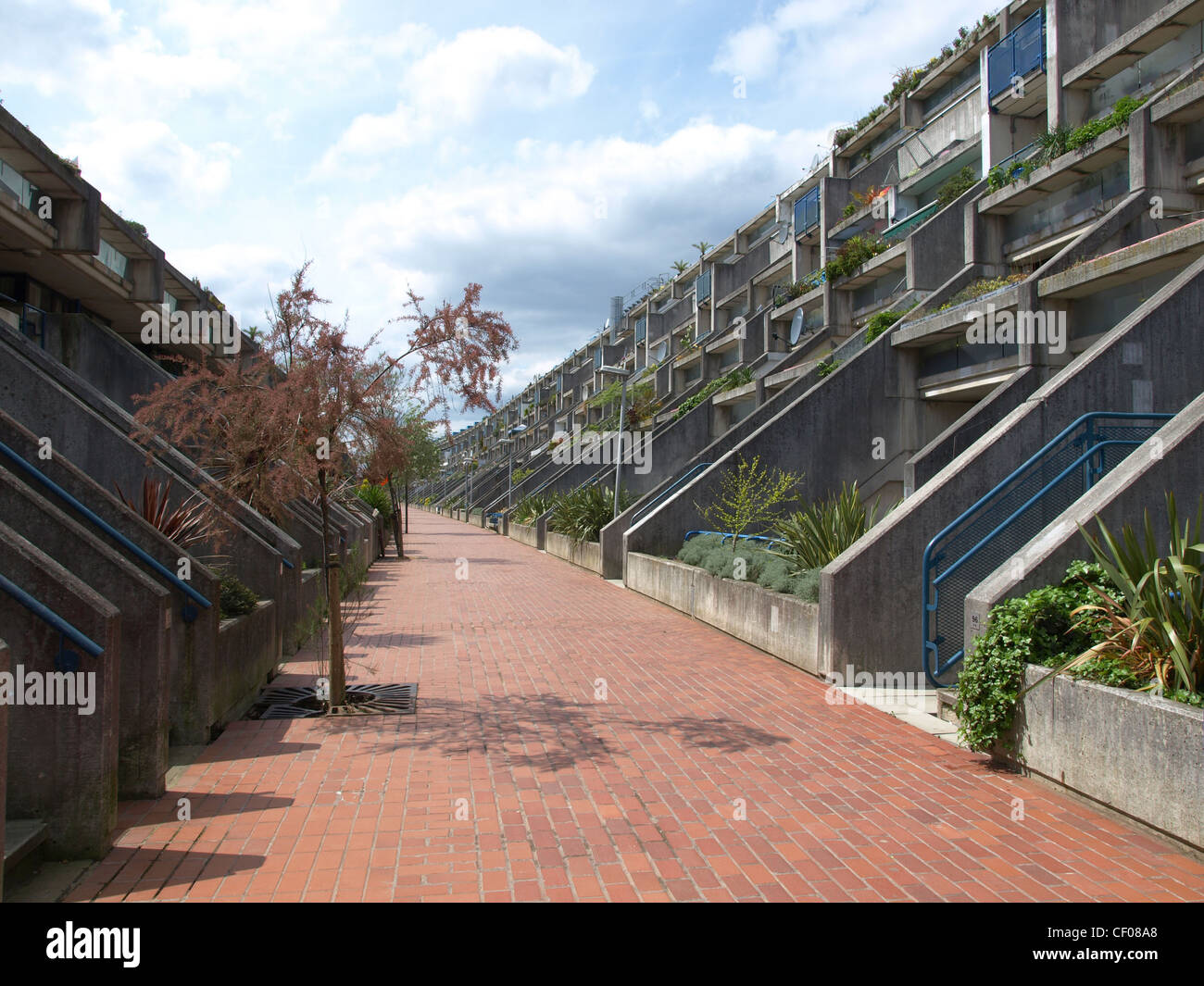 Alexandra Road housing estate iconic new brutalist architecture in ...